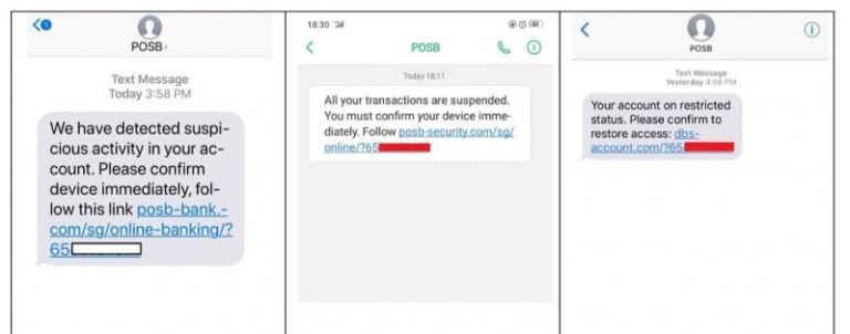 SMS Phishing Attempts Against DBS Customers Rampant In the Wild
